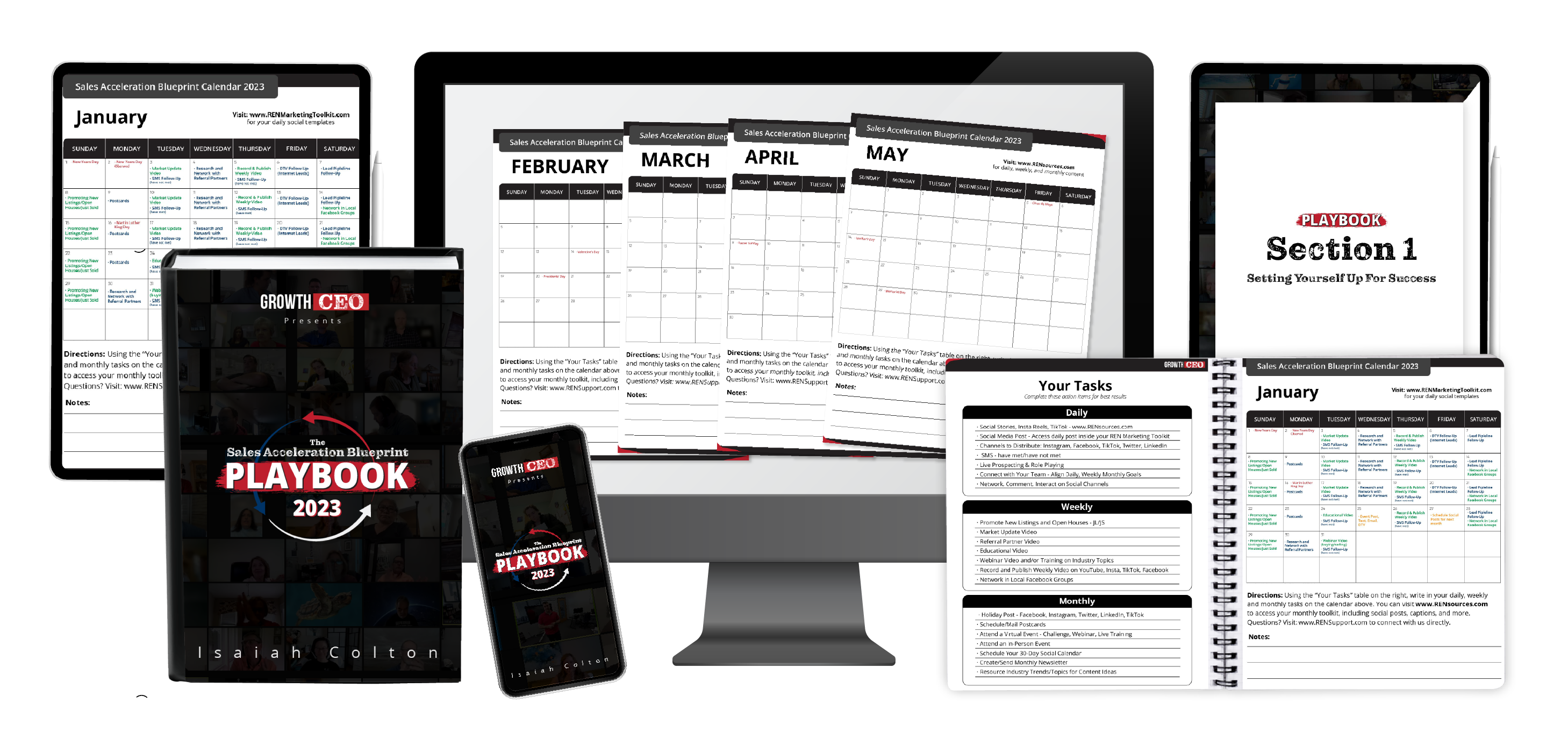 Free 12 Month Calendar Download